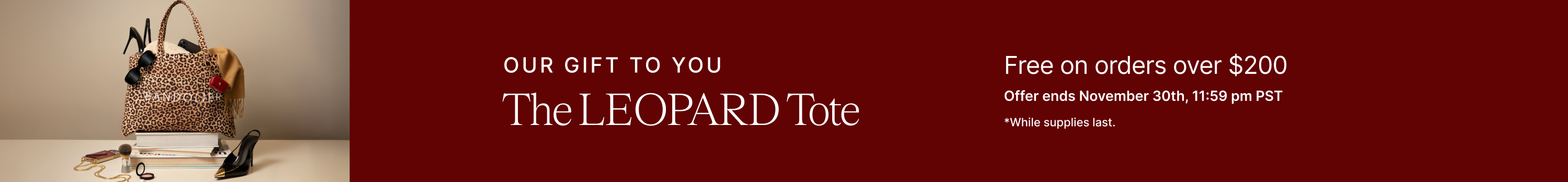 FLASH SALE! 50% off Dillon Bags – Bandolier