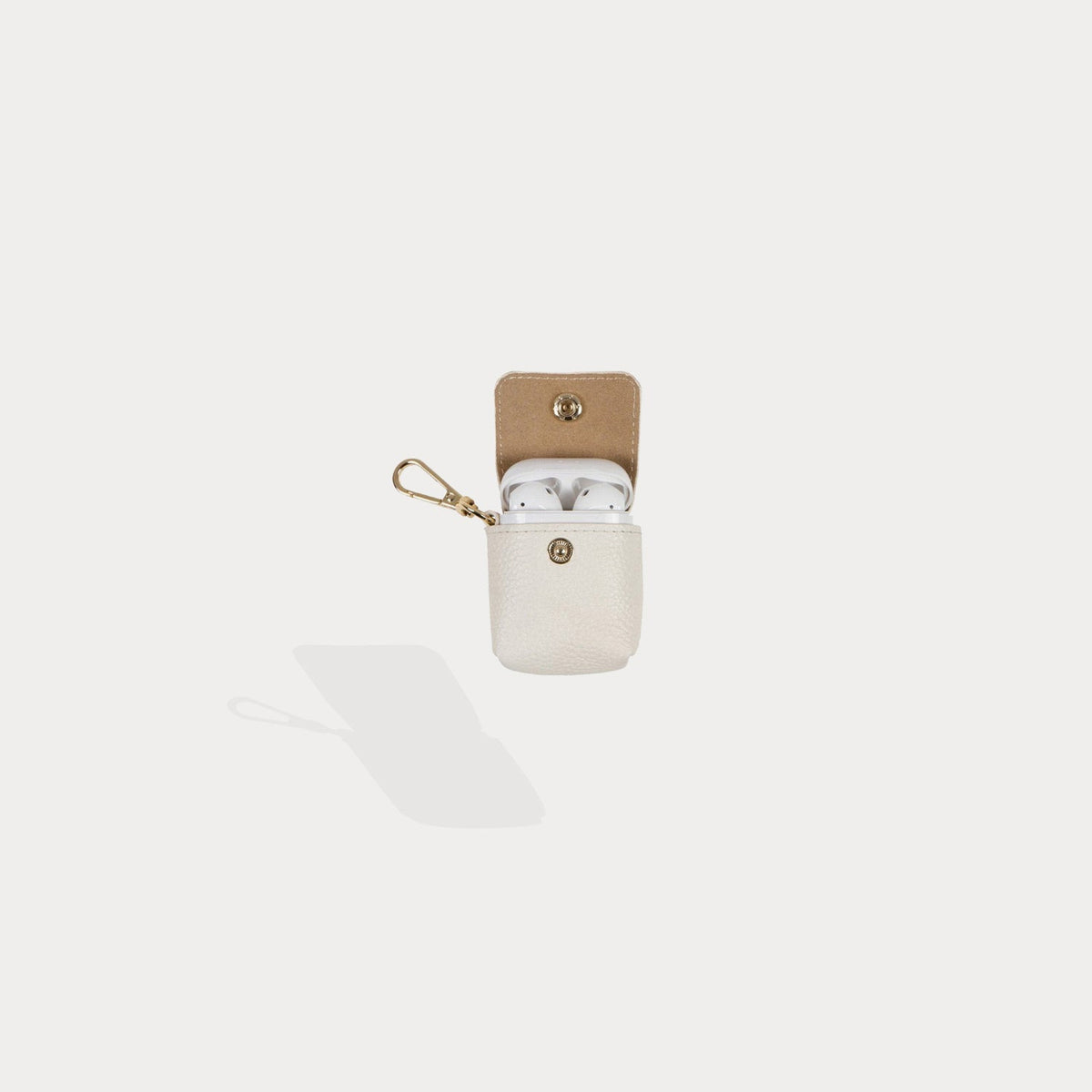 Avery AirPod Clip-On Pouch - Ivory/Gold – Bandolier