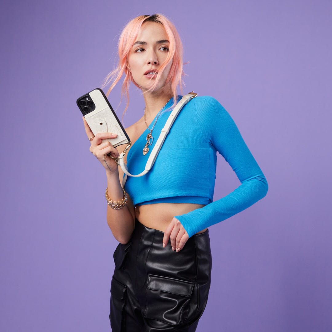 Dillon Bag - Ivory/Gold – Bandolier