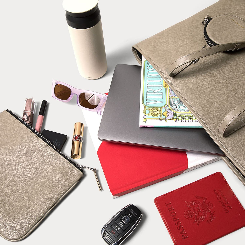 Tote Bag - Greige/Silver – Bandolier